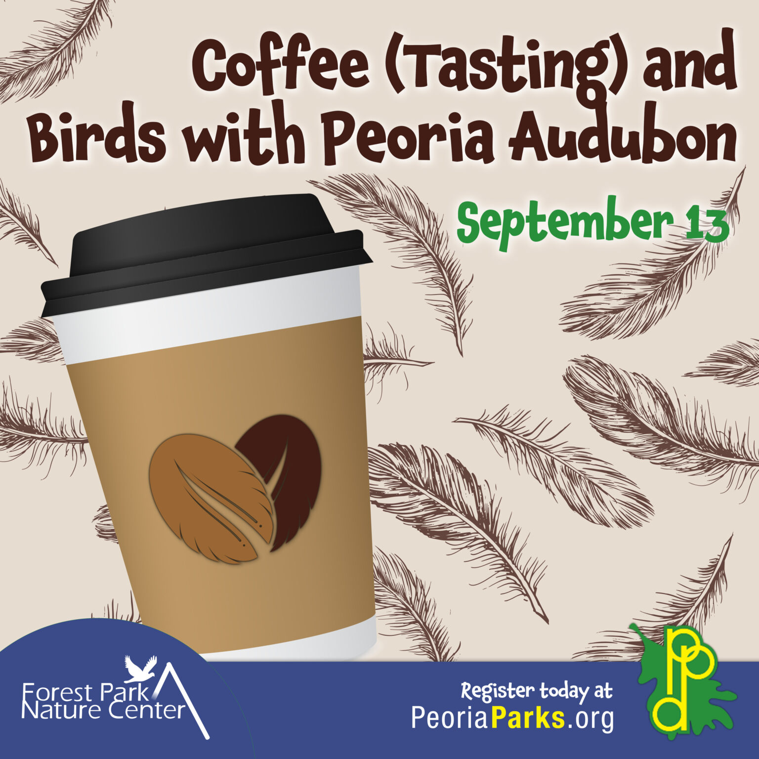 Coffee (Tasting) & Birds with Peoria Audubon - Peoria Park District